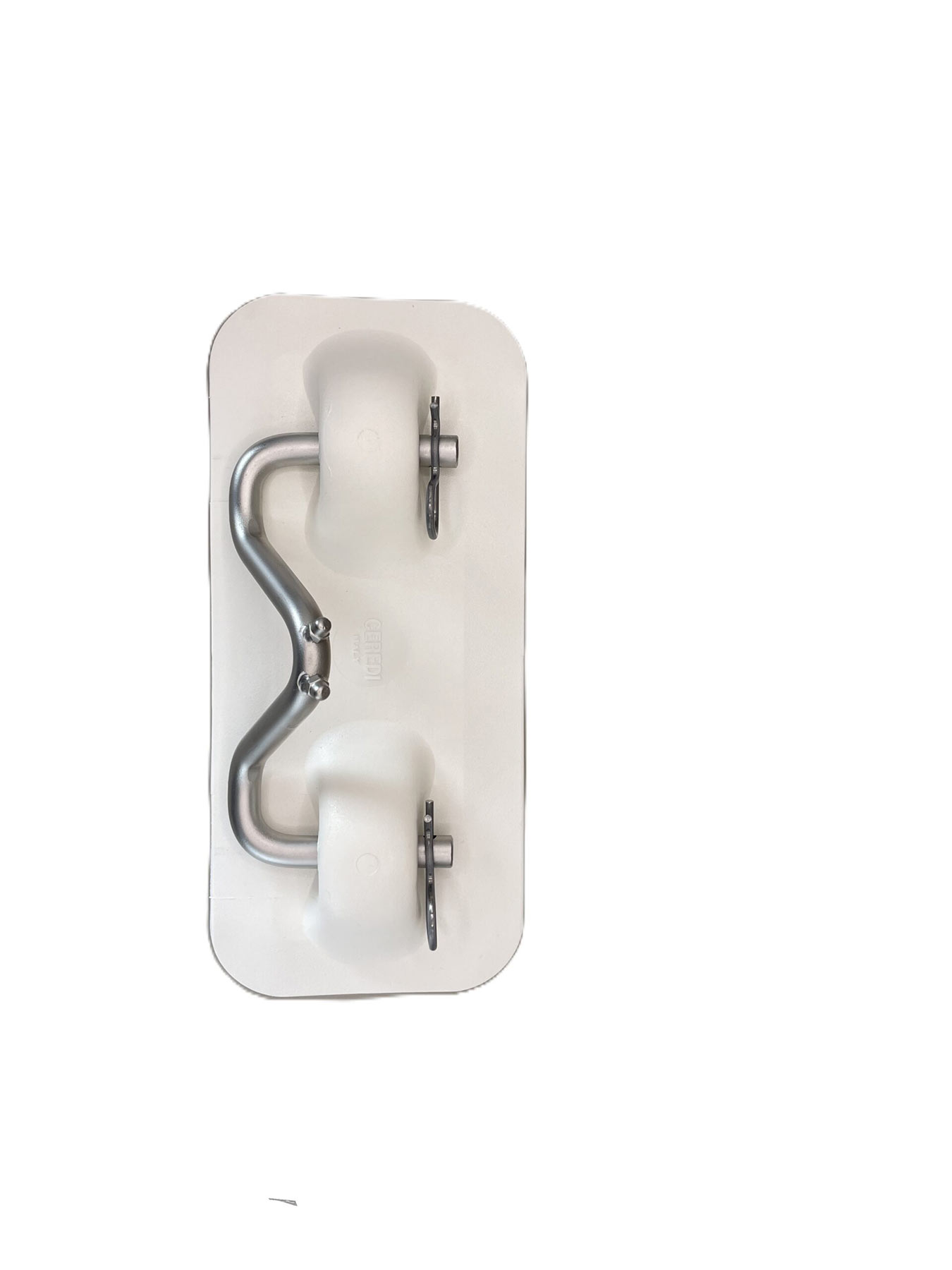PVC Snap Davit Pad and Hook White 270mm x 120mm Each