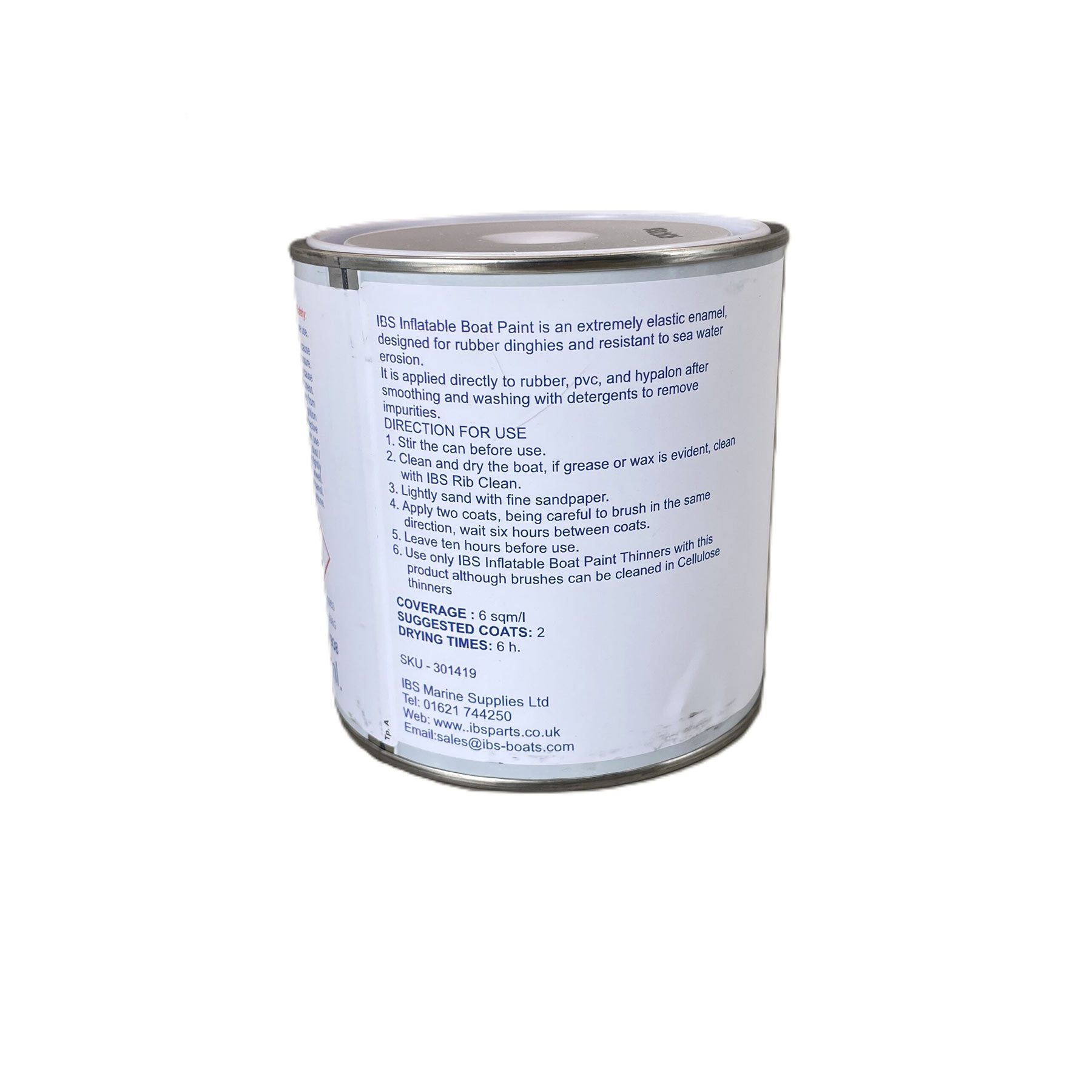 Hypalon & PVC Flexible Paint - IBS Marine Supplies