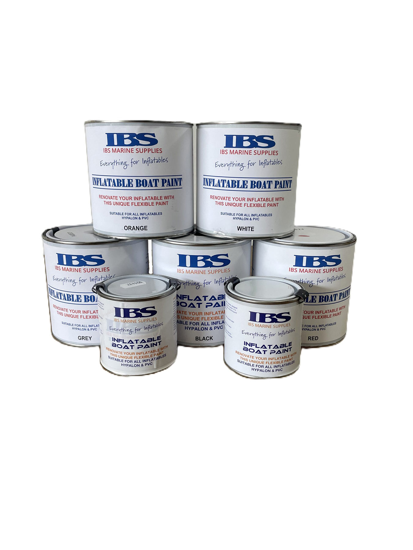 Hypalon & PVC Flexible Paint - IBS Marine Supplies