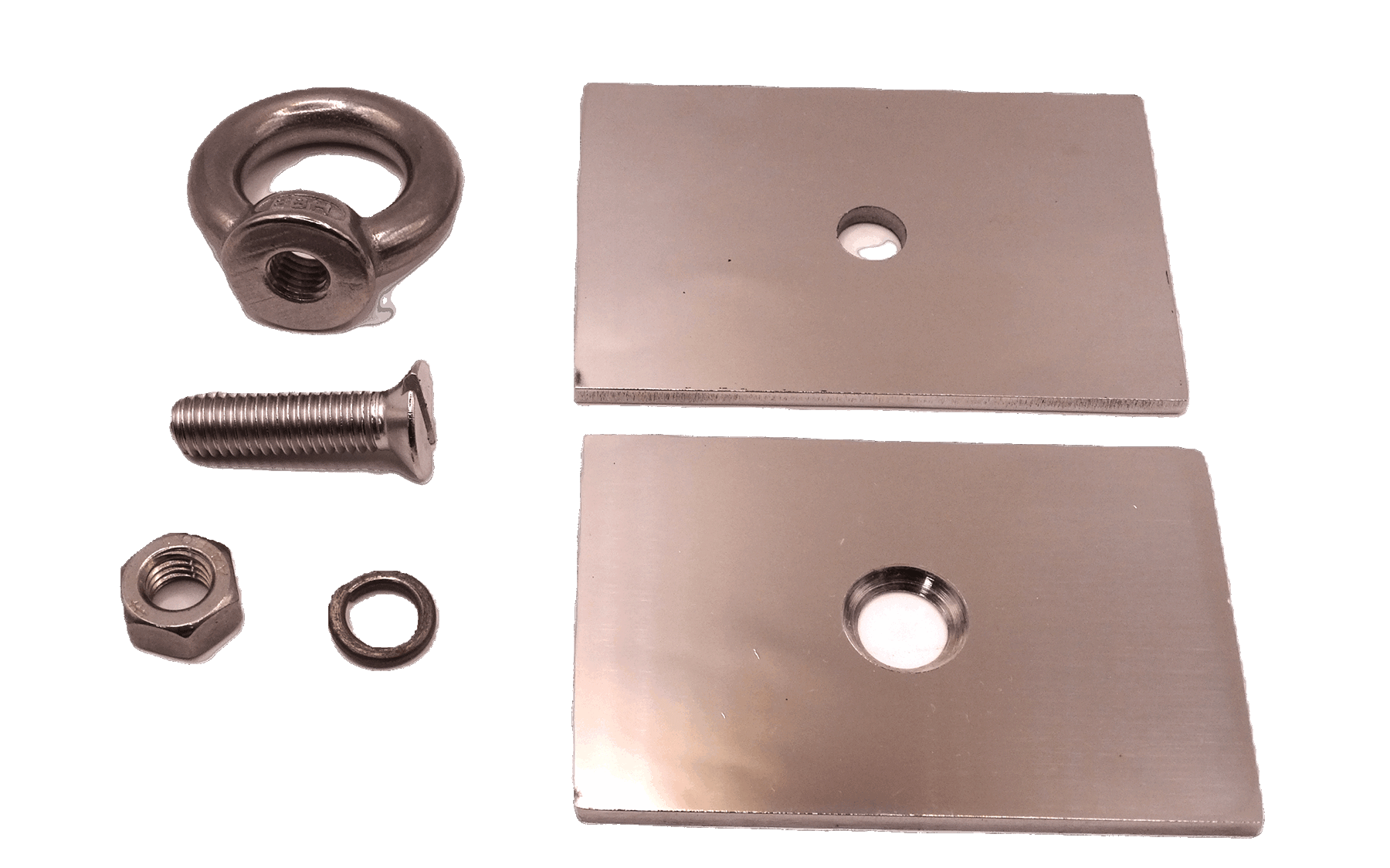 Through Hull Davit Lifting Plate/Eye Kit - IBS Marine Supplies