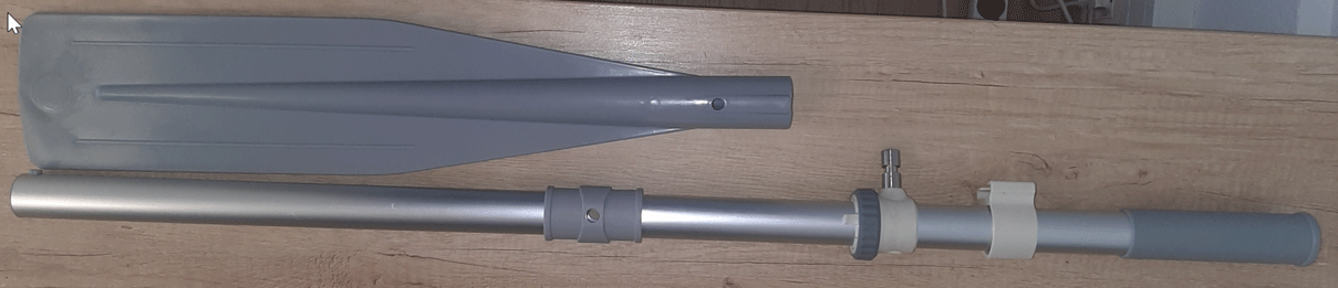 Zodiac Oars Removeable Blade 160cm Grey Z6425-New Style