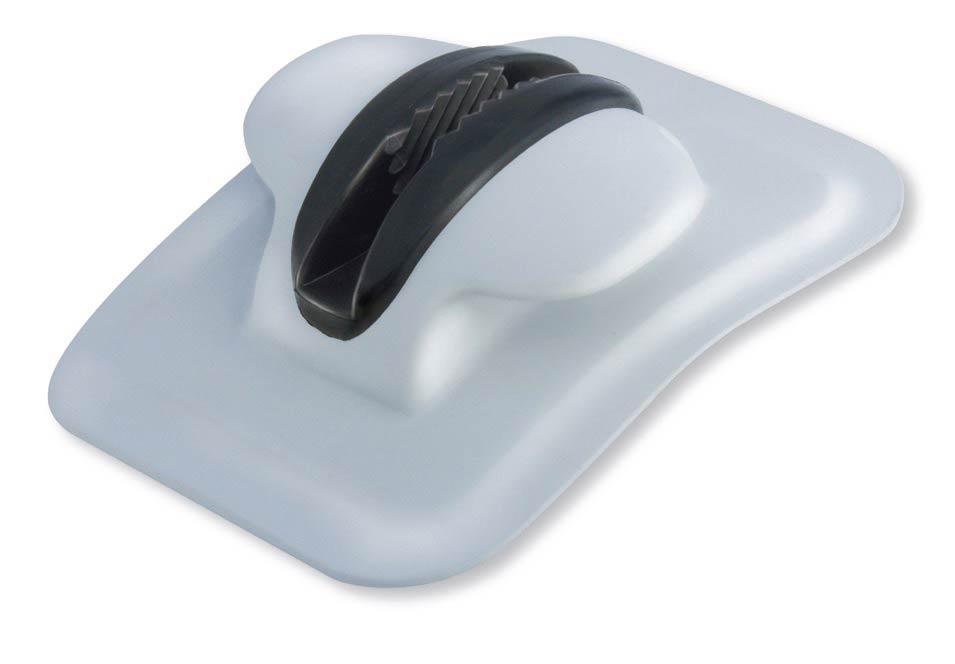 PVC Bow Cleat Black or Grey 250mm X 200mm – IBS Boat Supplies