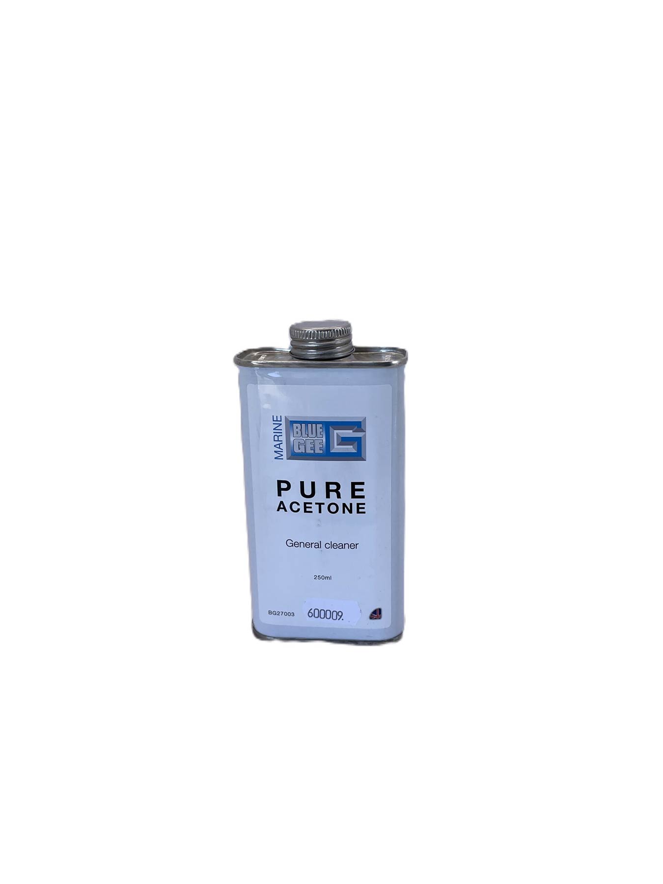 Acetone 250ml - 1lt Tin - IBS Marine Supplies
