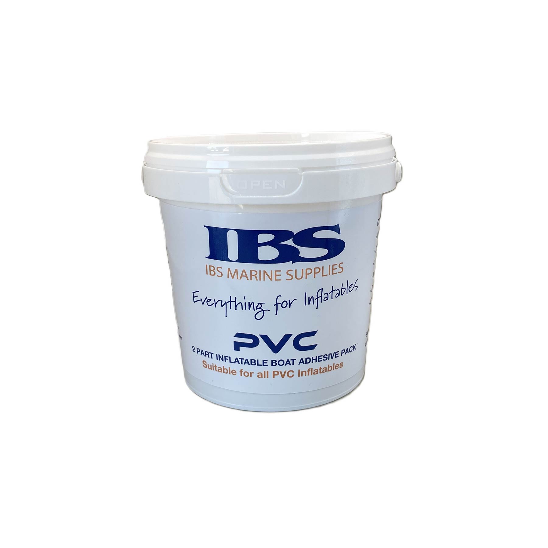 PVC Glue Pack, 2-Part Glue 250ml - IBS Marine Supplies