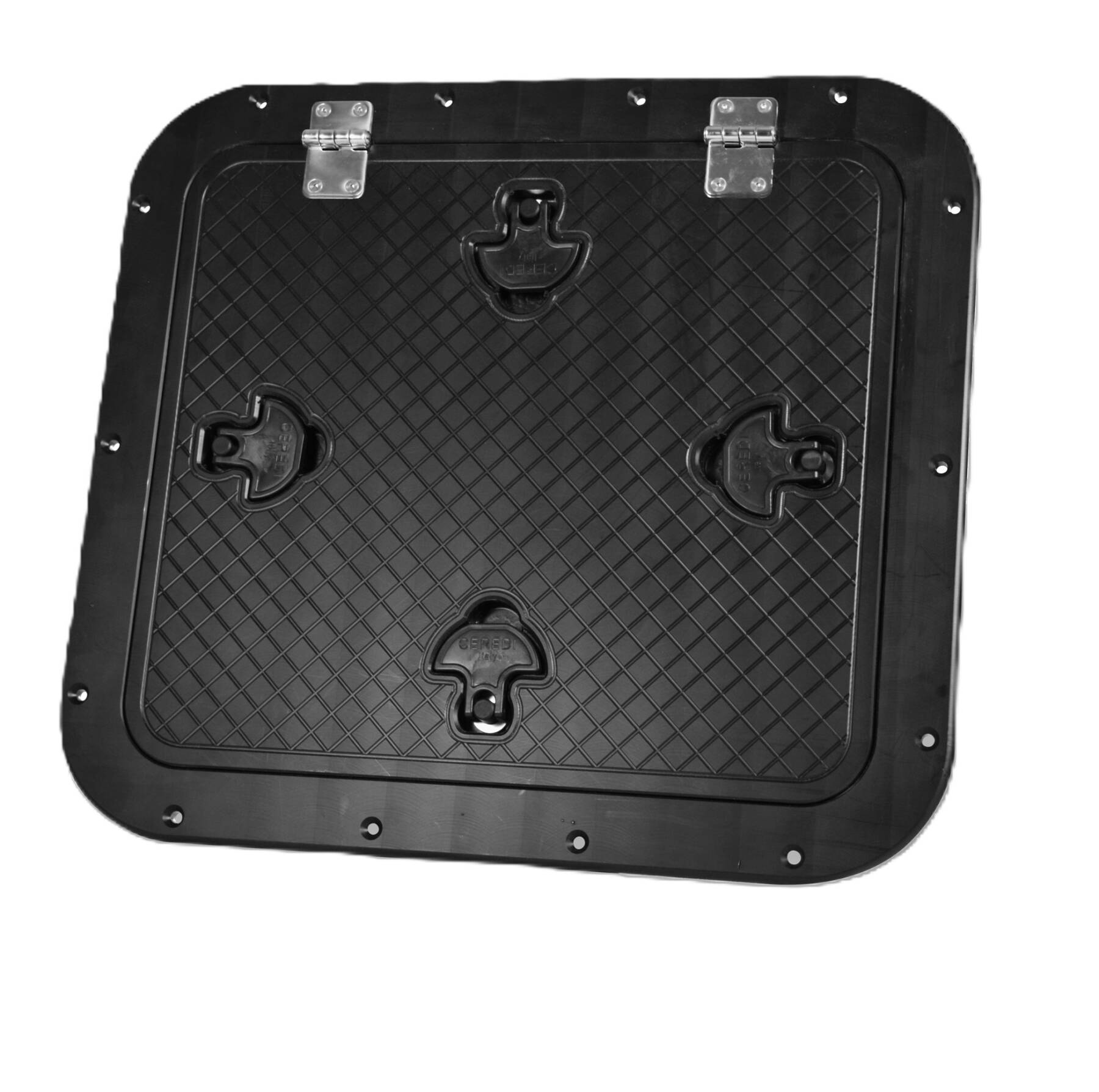 Acetalic Hatches, Handles with Hinges (2491) - IBS Marine Supplies